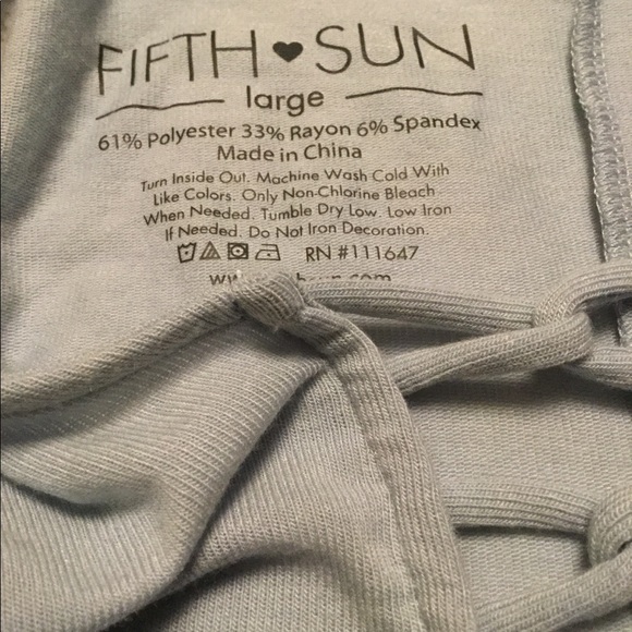 Fifth Sun | Tops | Like 5 Tired Tank | Poshmark
